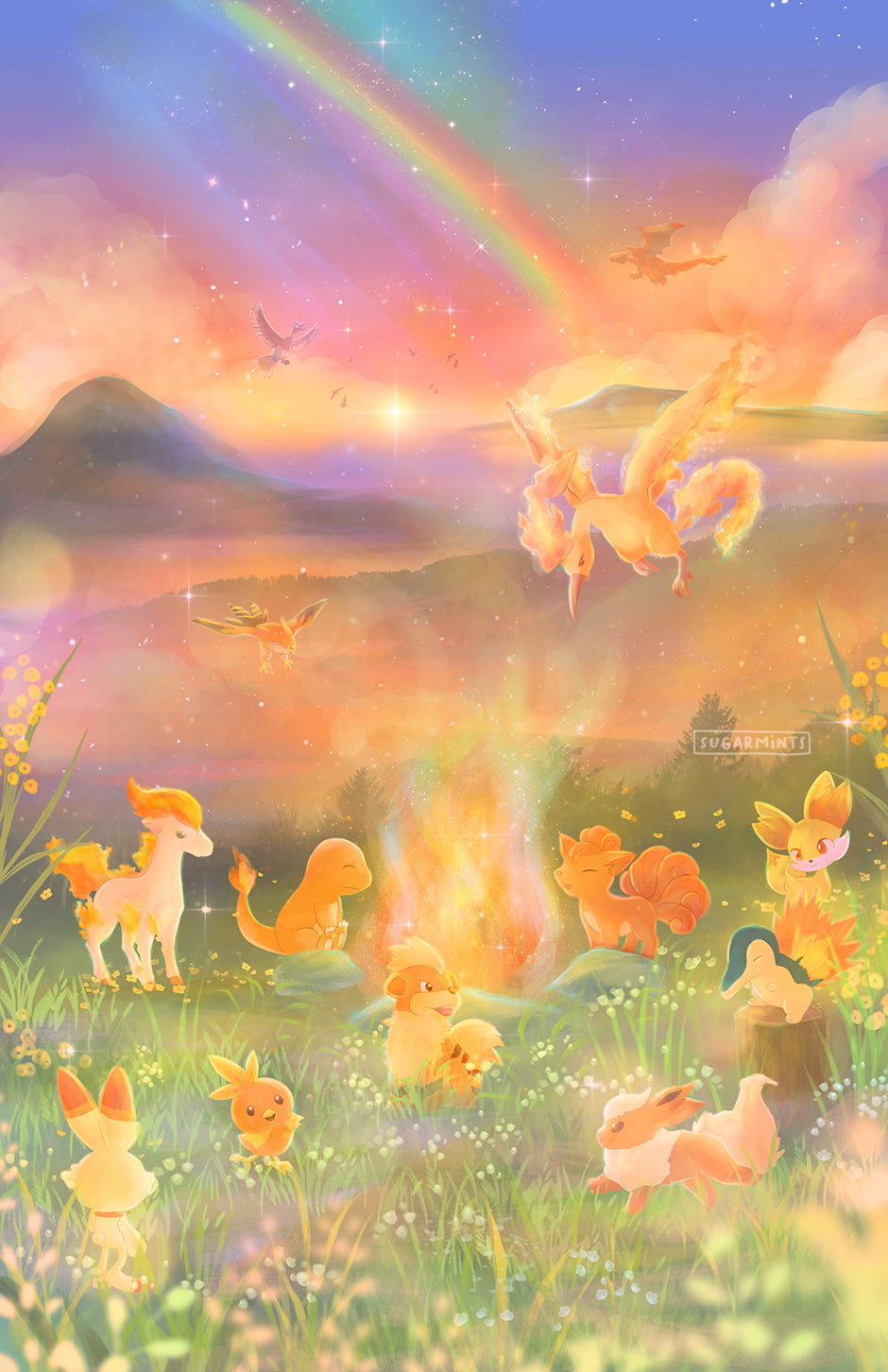 Original and Anime-Inspired Art | Sugarmints – Sugarmints Artstore