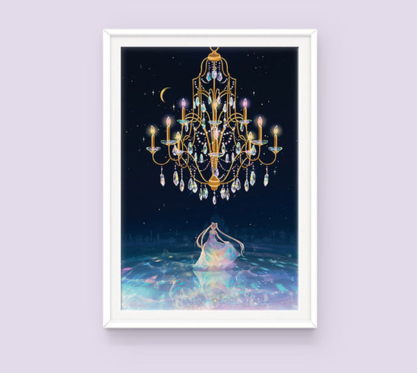 Poster: Chandelier – Sugarmints Artstore